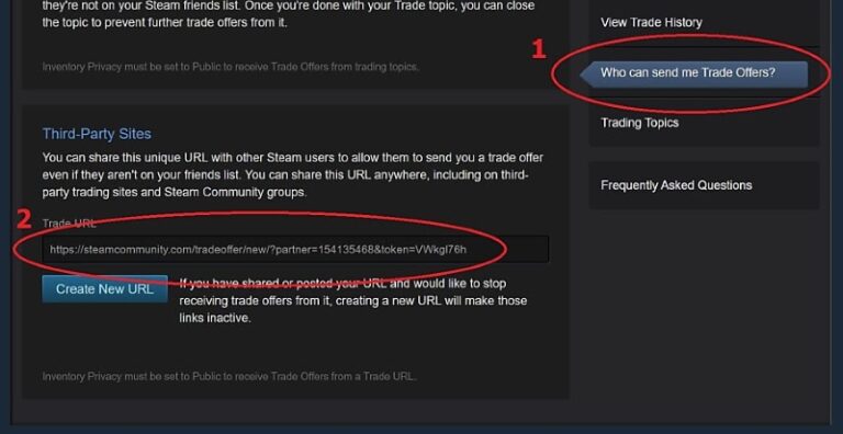 Cách Lấy Link Trade Offer Steam Nhanh Chóng Và Dễ Dàng